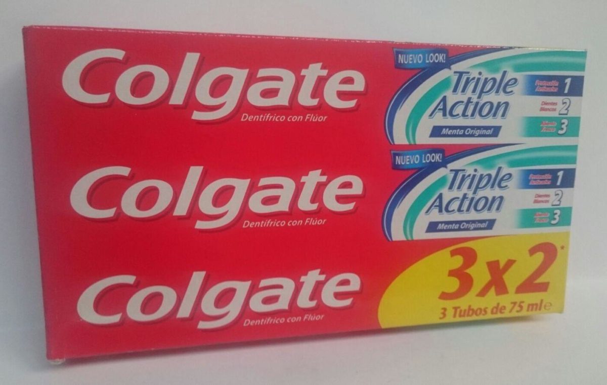 COLGATE TRIPLE ACCION 75 ML.DUPLO – ALBATUR SL